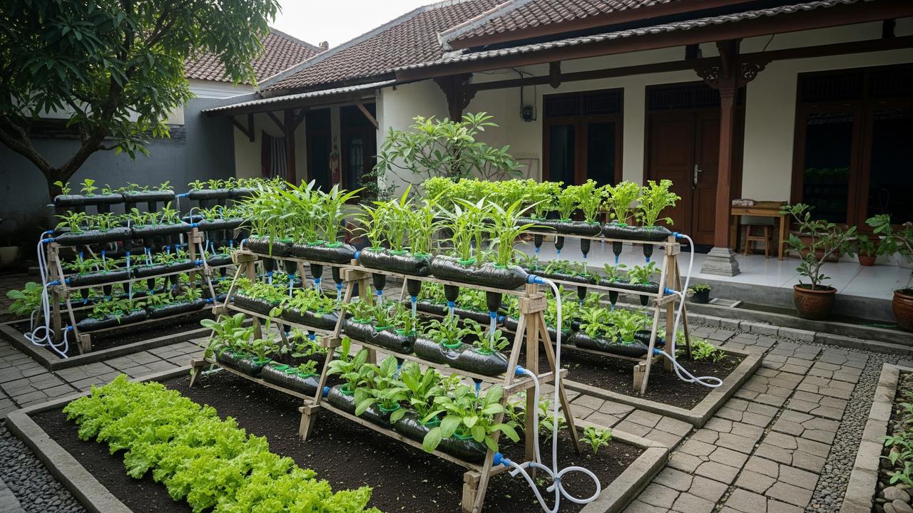 9 Ide Kebun Sayur Minimalis Belakang Rumah Modal Rp 300 Ribu, Cocok ...