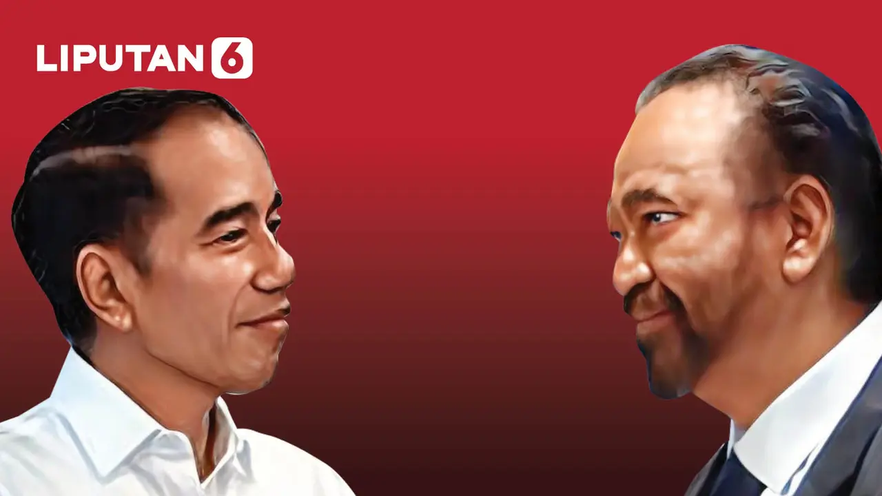 Infografis Kode Jokowi Usai Pertemuan dengan Surya Paloh - News Liputan6.com