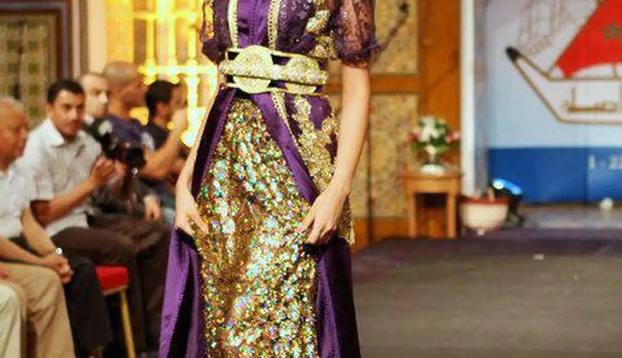 Aneka Mode Kaftan Maroko Elegan Untuk ke Pesta - Photo Fimela.com