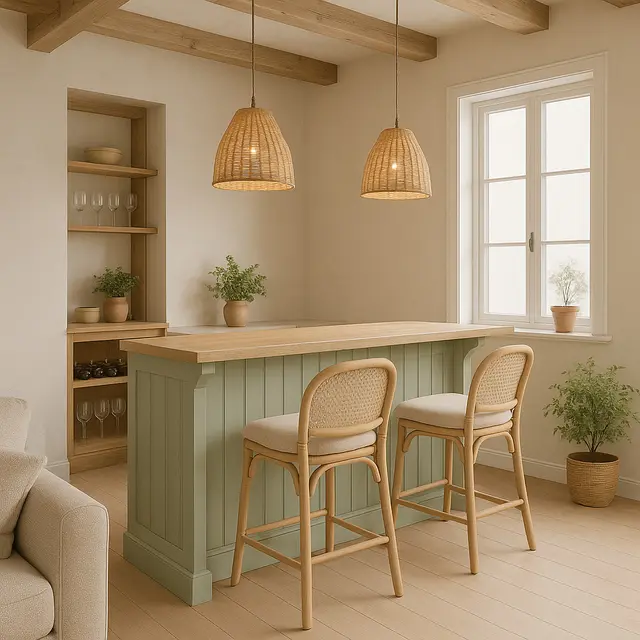 7 Potret Inspirasi Gaya Mini Bar Elegan di Rumah, Hadirkan Nuansa Mewah ...