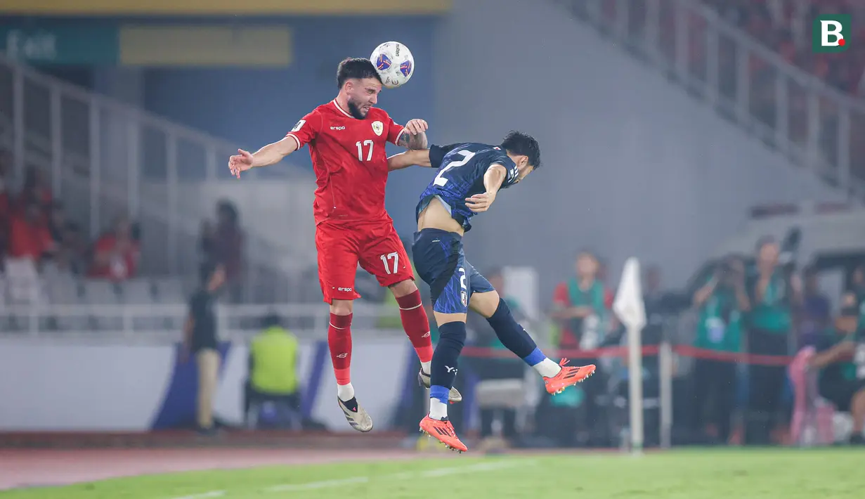 Foto: Potret Perjuangan Timnas Indonesia Saat Tumbang dari Jepang di Kualifikasi Piala Dunia ...