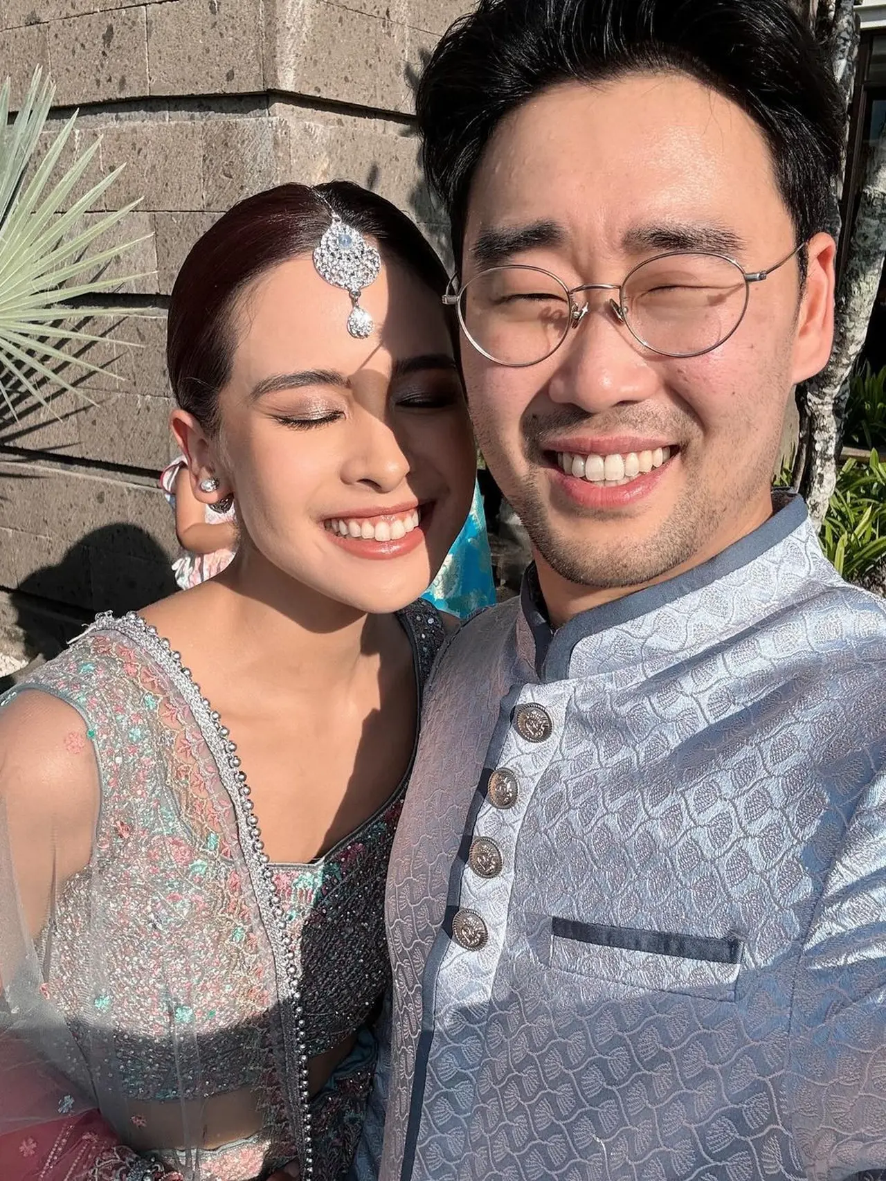 7 Potret Maudy Ayunda dan Jesse Choi Pakai Baju India, Bak Pengantin ...