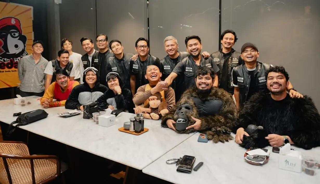 Potret Bukber Kocak Geng Motor The Prediksi dan Bedain, Ada Saja yang ...