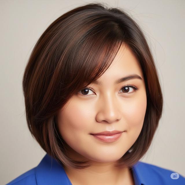 7 Potongan Rambut Pendek Tanpa Catok Wajah Bulat yang Menawan, Agar ...