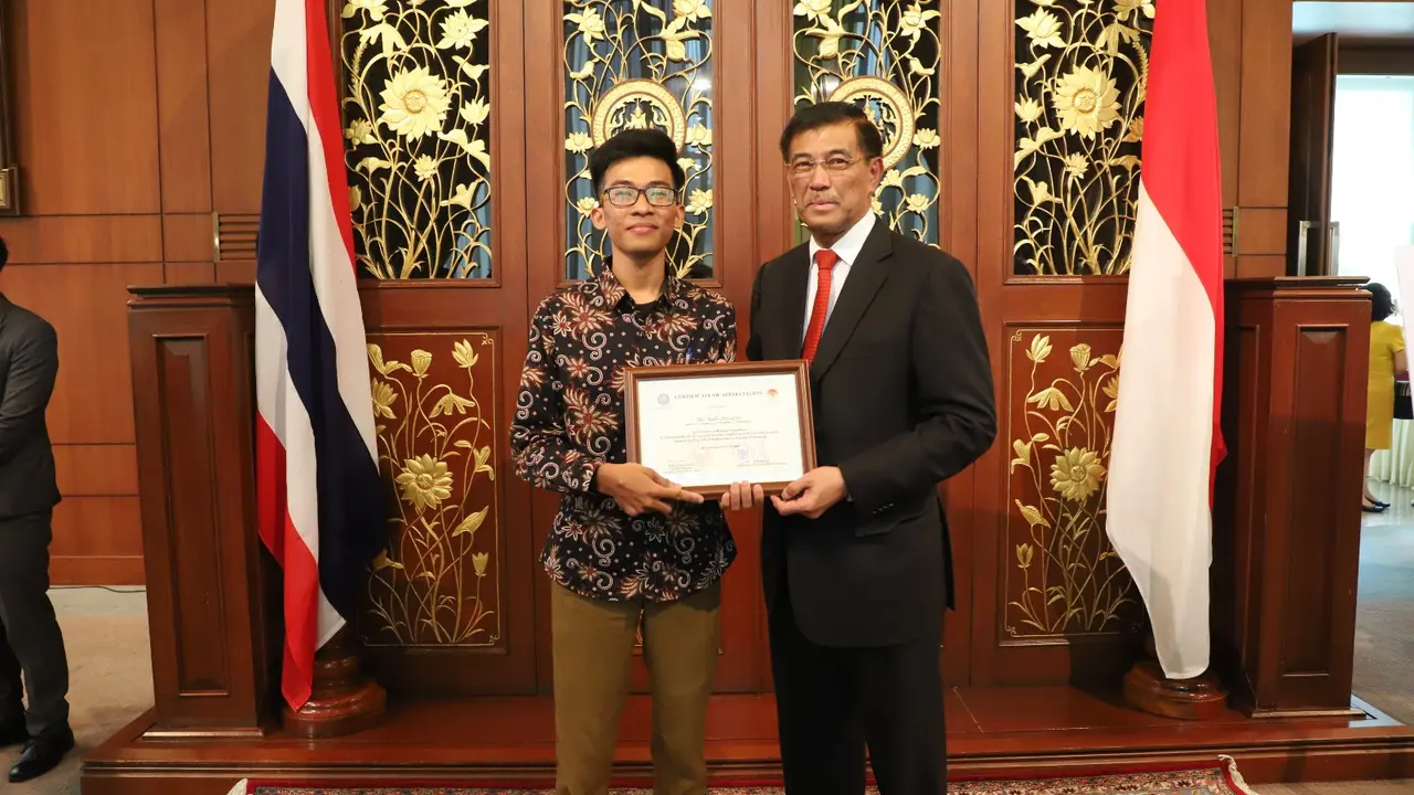 KBRI Bangkok-Kemlu Thailand Rilis Logo Peringatan 70 Tahun Hubungan ...