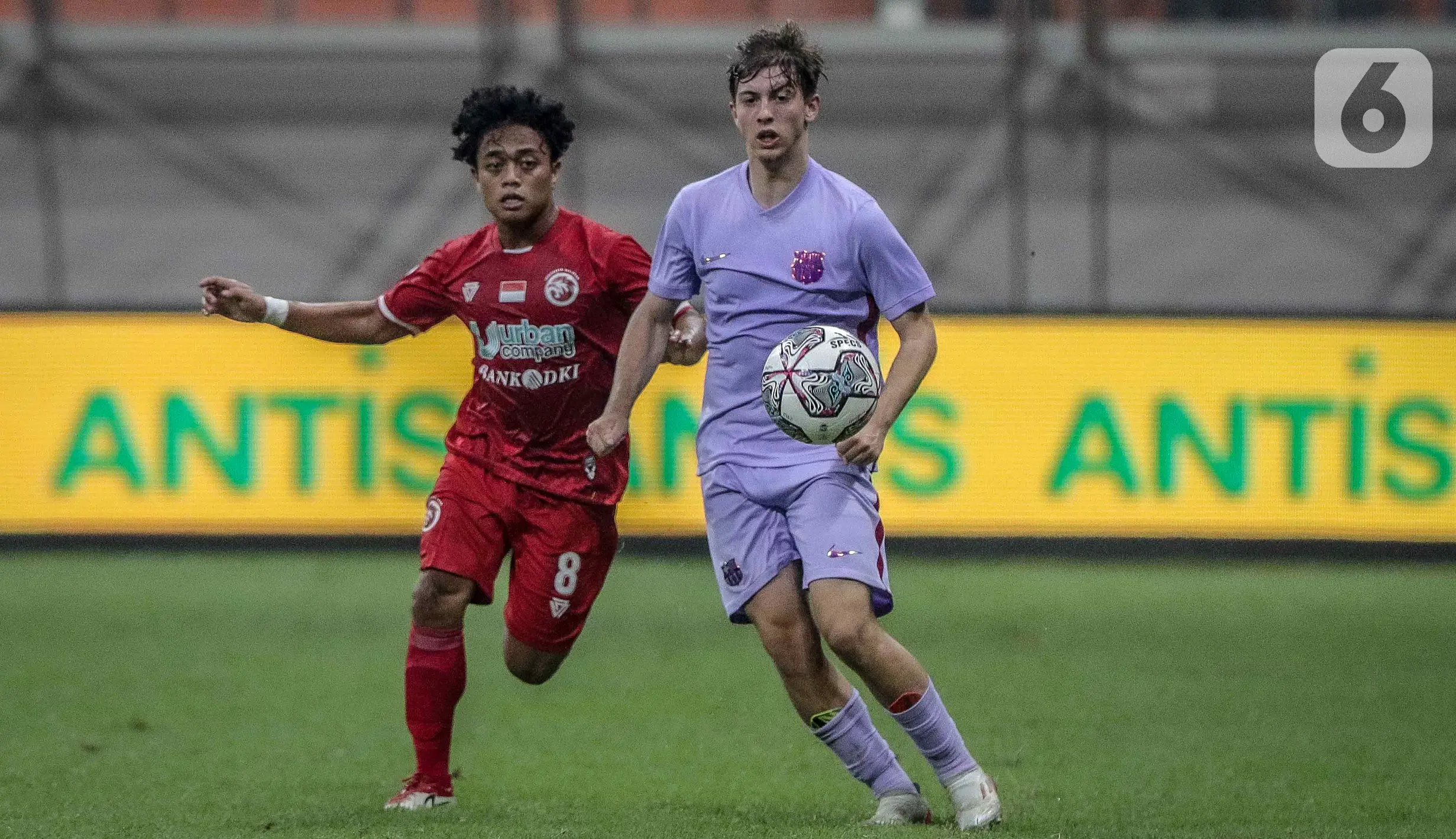 FOTO: Indonesia All Star U-20 Tahan Imbang FC Barcelona U-18 di IYC ...