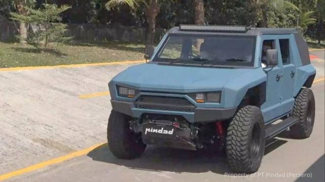 Sambut Era Elektrifikasi, Pindad Pamer Kendaraan Taktis 4x4 Bertenaga ...