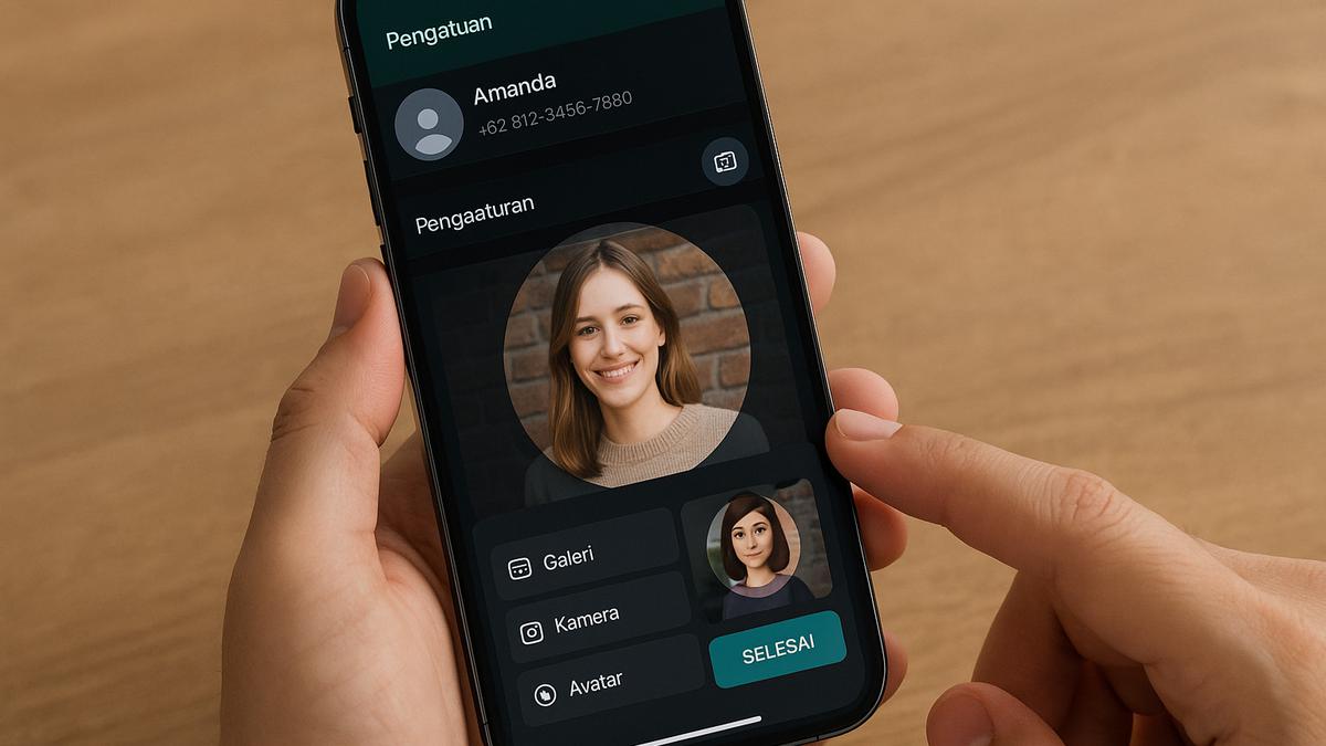 Cara Ganti Foto Profil WA dengan Mudah di HP dan WhatsApp Web