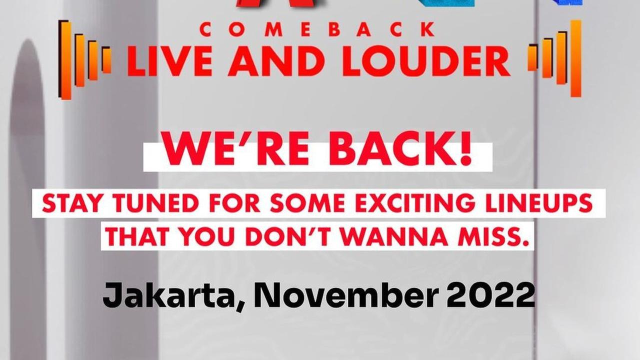 Soundrenaline 2022 Siap Digelar di Jakarta, Berikut Jadwal, Harga dan ...