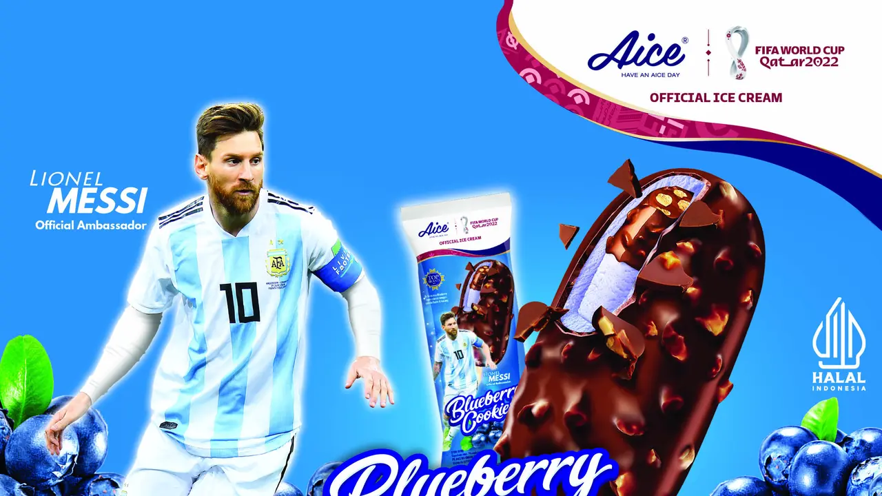 Lionel Messi Jadi Duta Merek Produk Es Krim di Tengah Demam Piala Dunia ...