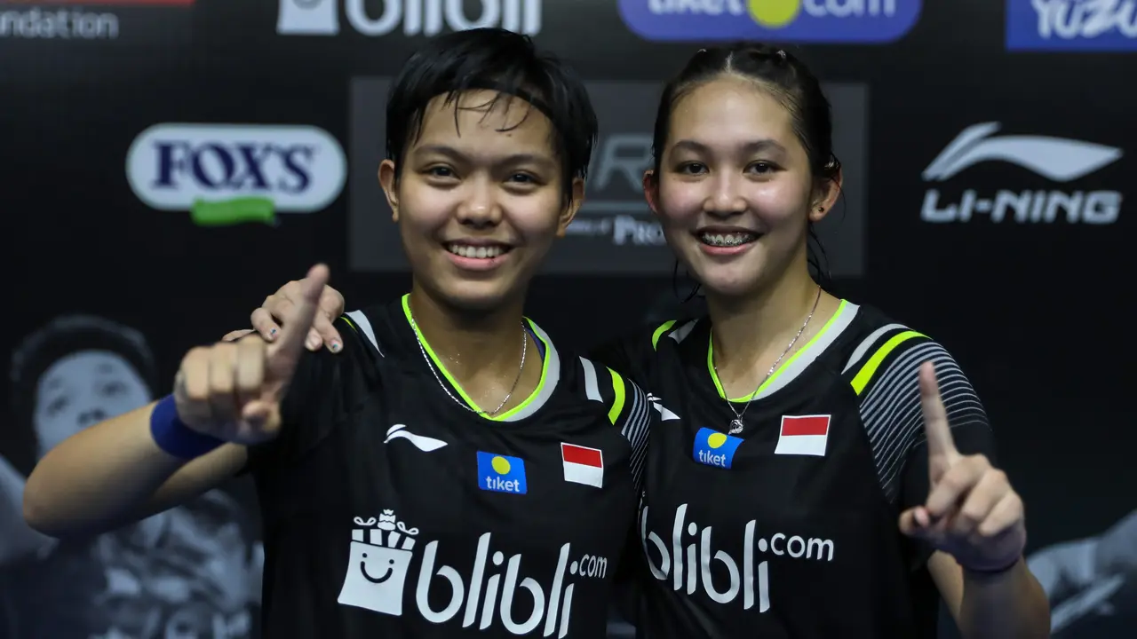Hasil Piala Uber 2024: Fadia/Ribka Dihajar Pasangan Nomor 1 Dunia, Indonesia 0-2 China di Final ...