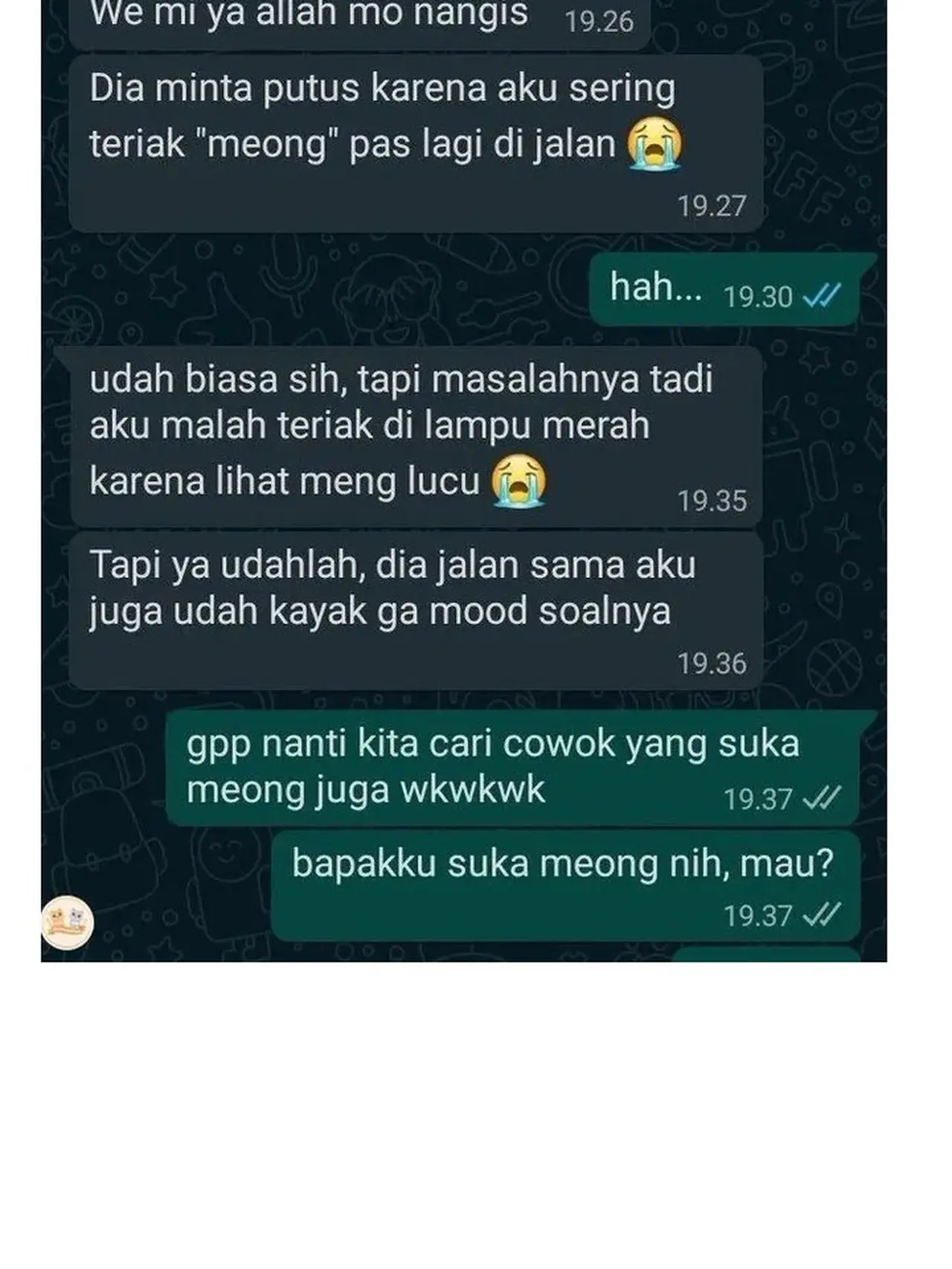 10 Chat Netizen Minta Putus dengan Pacar Ini Penuh Drama - Hot Liputan6.com