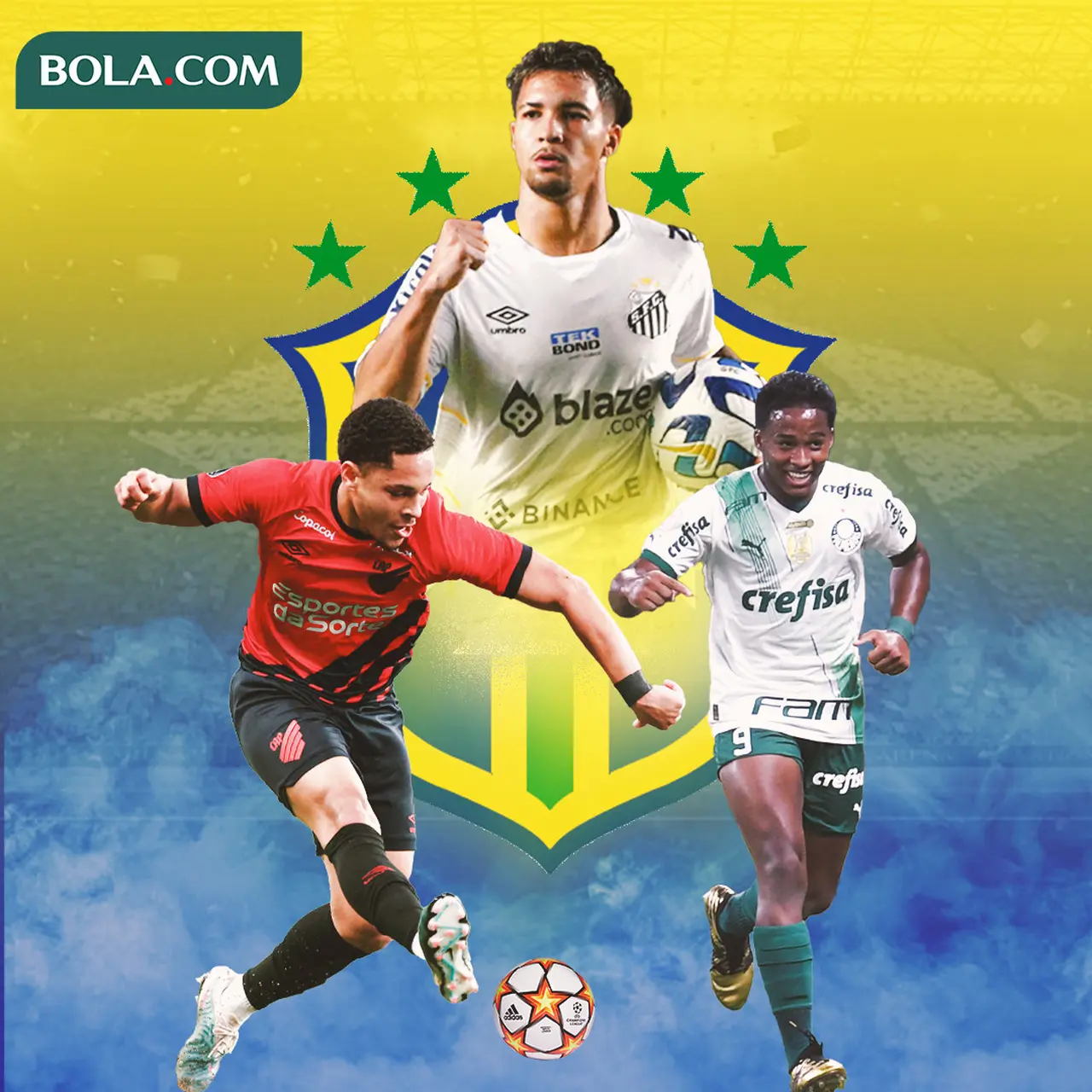 5 Pemain Pemain Bernilai Tertinggi di Liga Brasil: Ada Calon Pemanas ...