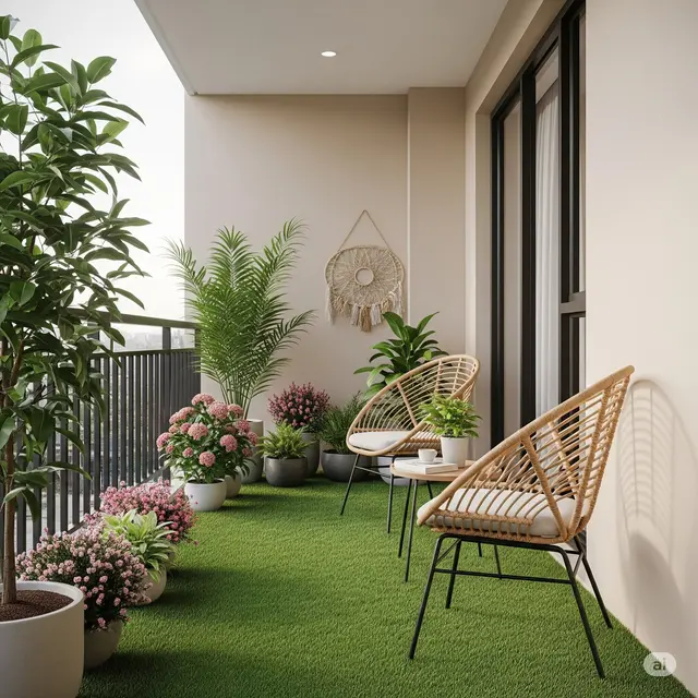 10 Model Balkon Rumah Sederhana yang Nyaman untuk Nongkrong Bersama ...