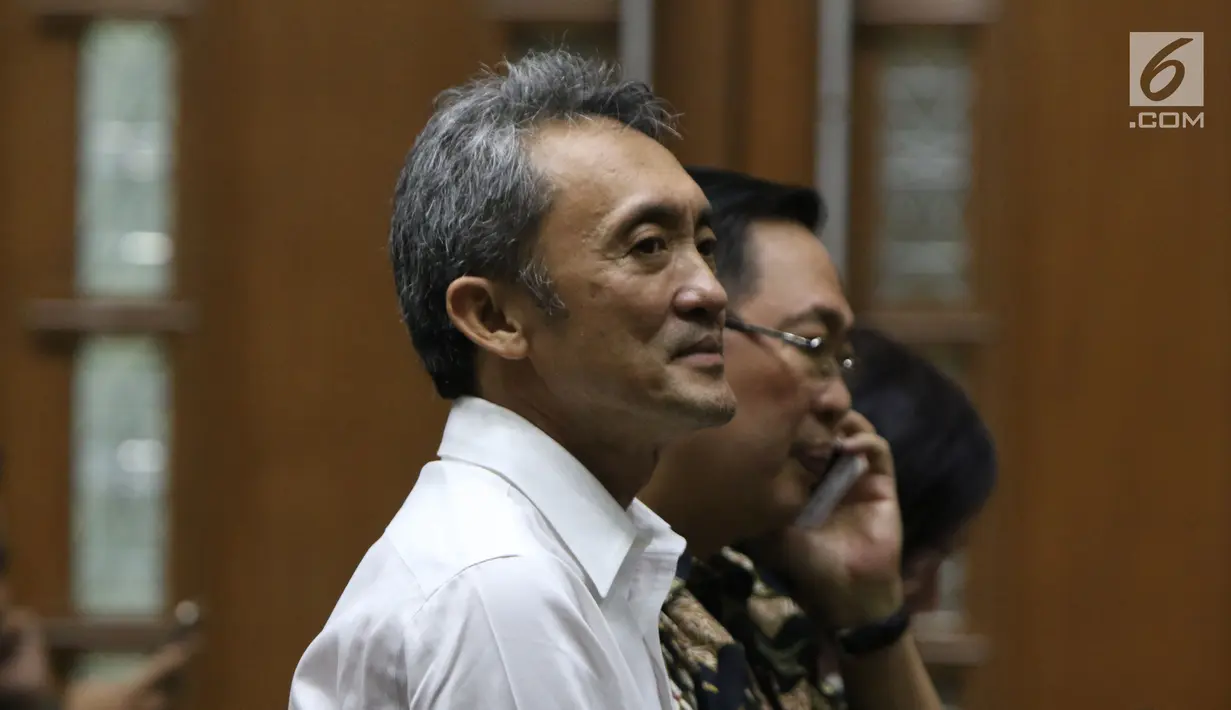 FOTO: Mantan Bos Lippo Group Eddy Sindoro Jalani Sidang Dakwaan - Foto ...