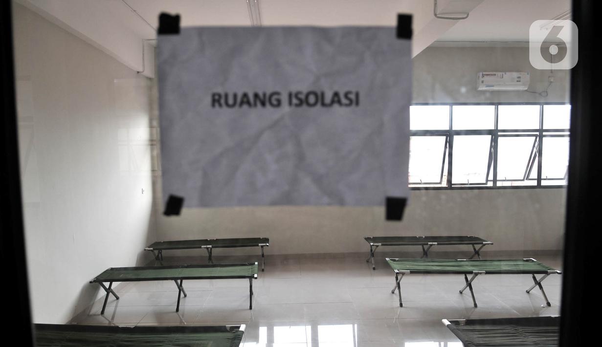 FOTO: Mengintip Ruang Isolasi COVID-19 di Gedung Sekolah Jakarta - Foto ...