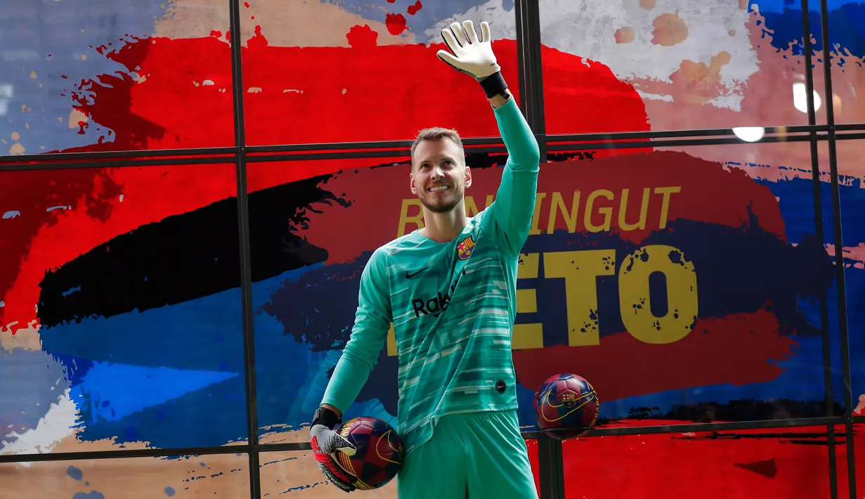 FOTO: Norberto Murara Neto Resmi Gabung Barcelona - Foto Liputan6.com