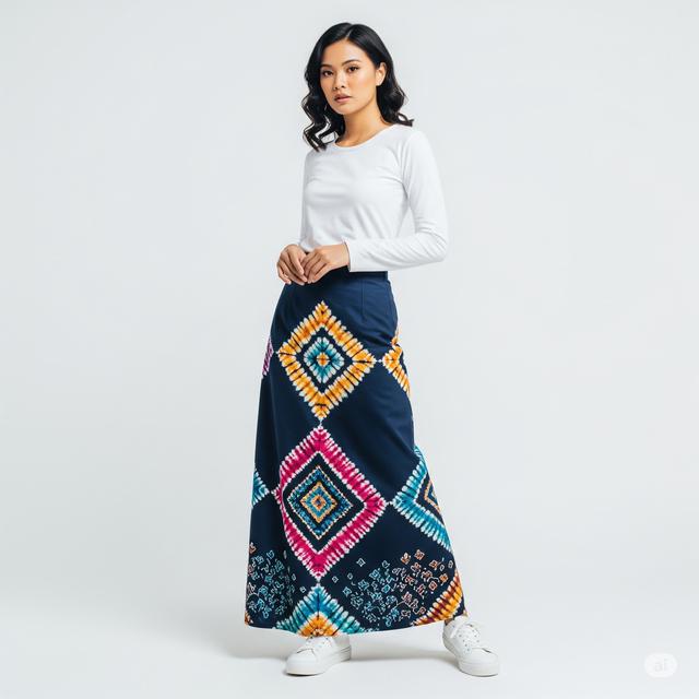 7 Model Batik Jumputan Modern untuk OOTD Stylish dan Elegan