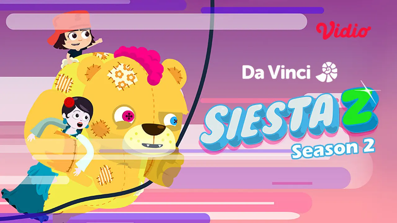 Animasi Da Vinci Siesta Z Kini Hadir di Vidio, Kartun Anak Edukatif dan ...