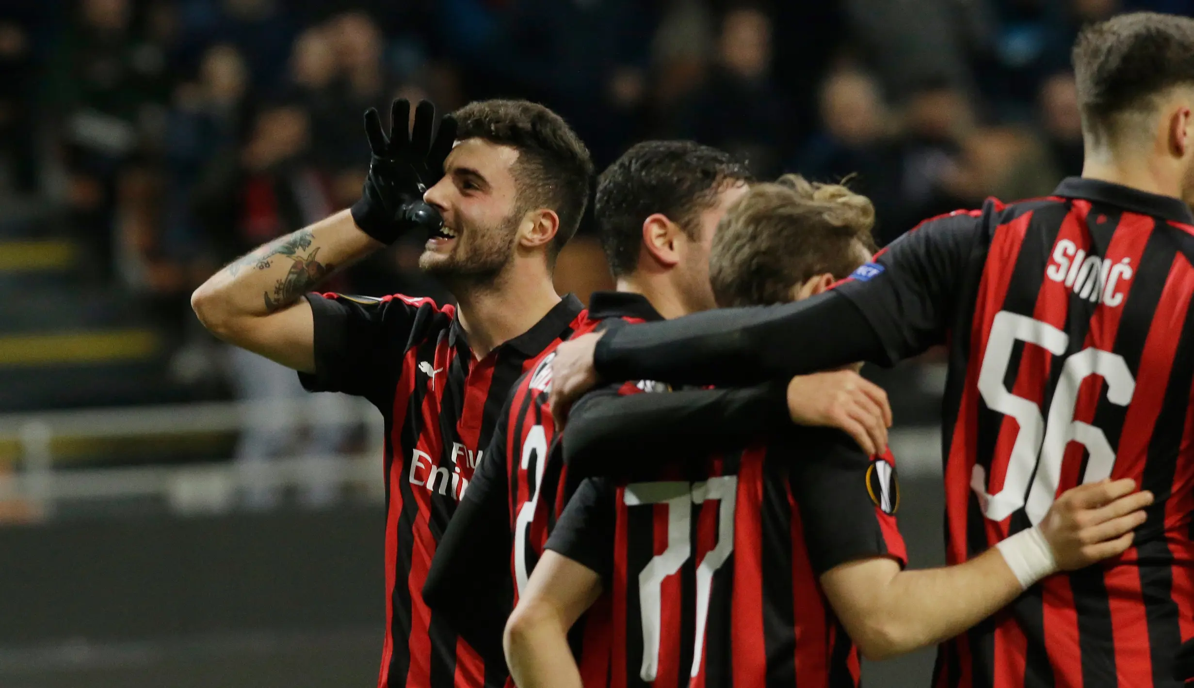 FOTO: AC Milan Bantai F91 Dudelange di San Siro - Foto Liputan6.com