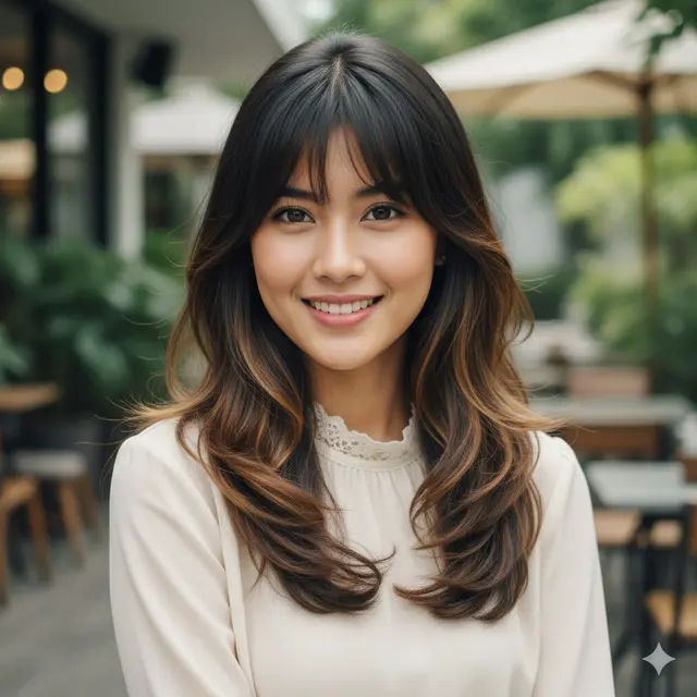 7 Model Rambut Wanita Panjang Layer yang Bikin Penampilan Stylish dan ...