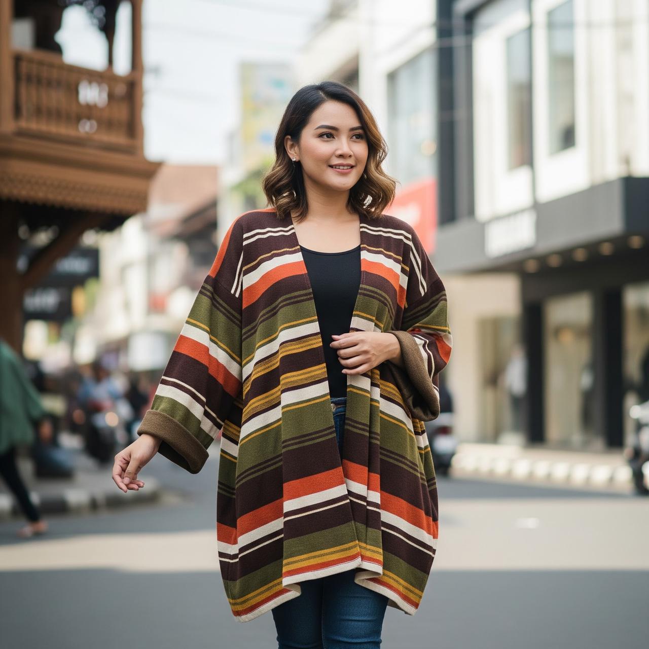 7 Model Baju Lurik Wanita Kombinasi Terkini, Inspirasi Tampil Anggun ...