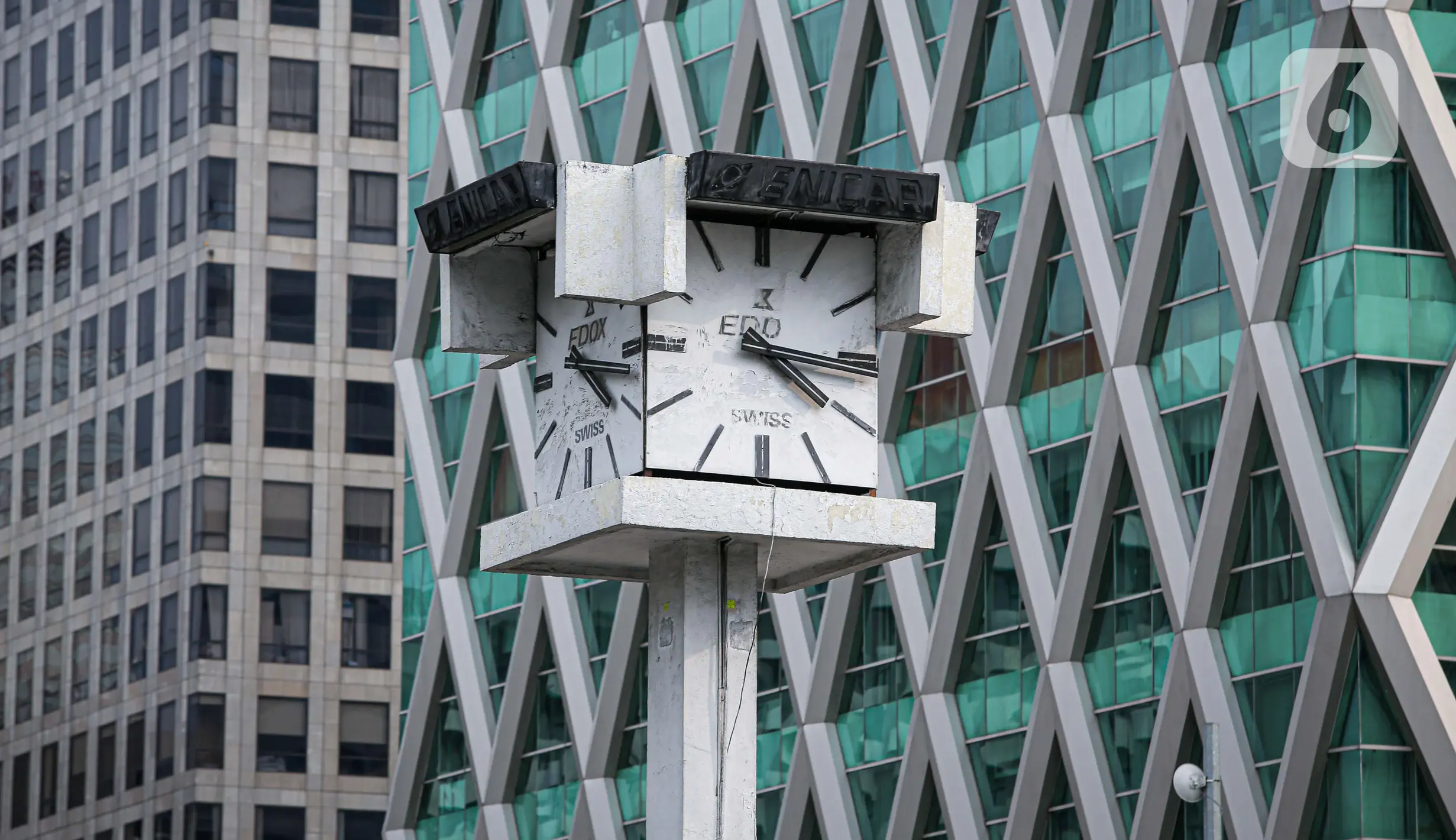 FOTO: Terimbas Proyek MRT, Menara Jam Thamrin Bakal Direlokasi ...