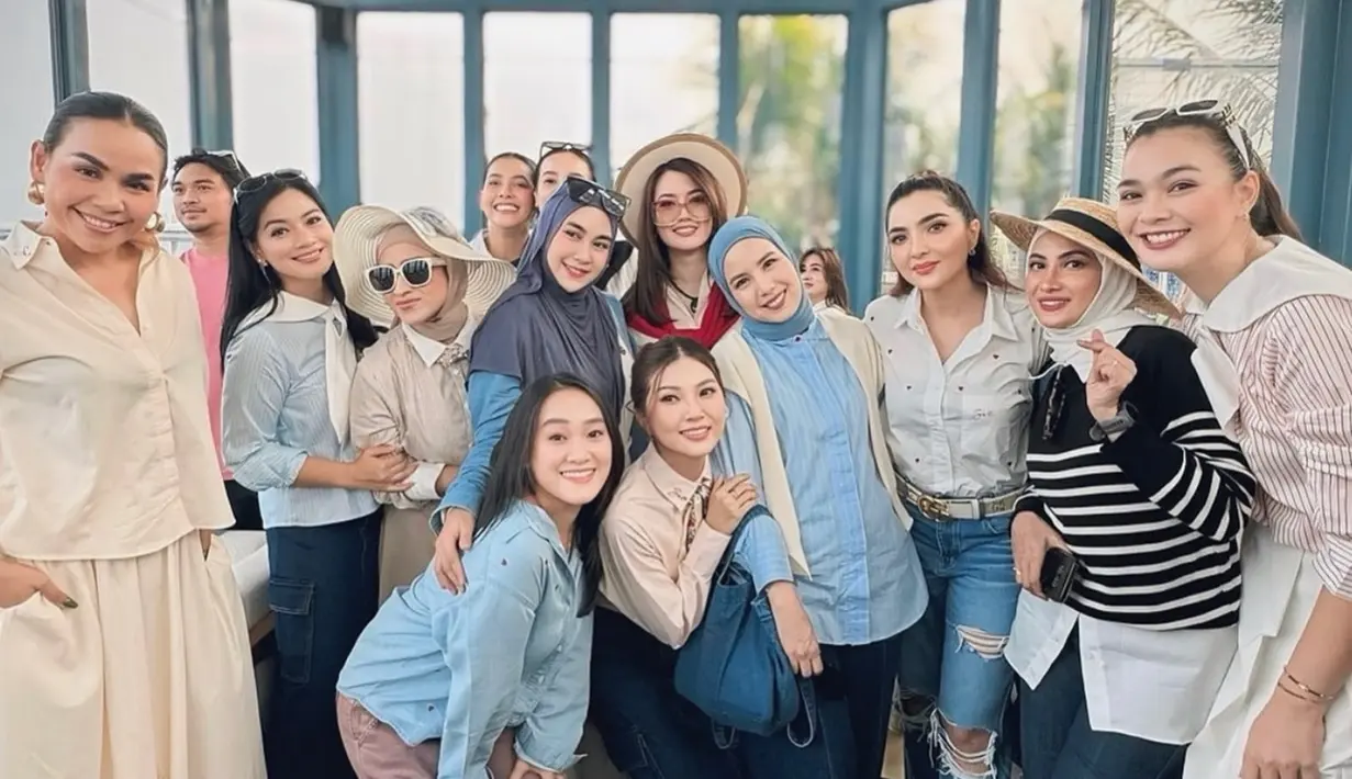 Potret Sarwendah di Acara Launching Brand Fashion, Reuni Bareng Anisa ...