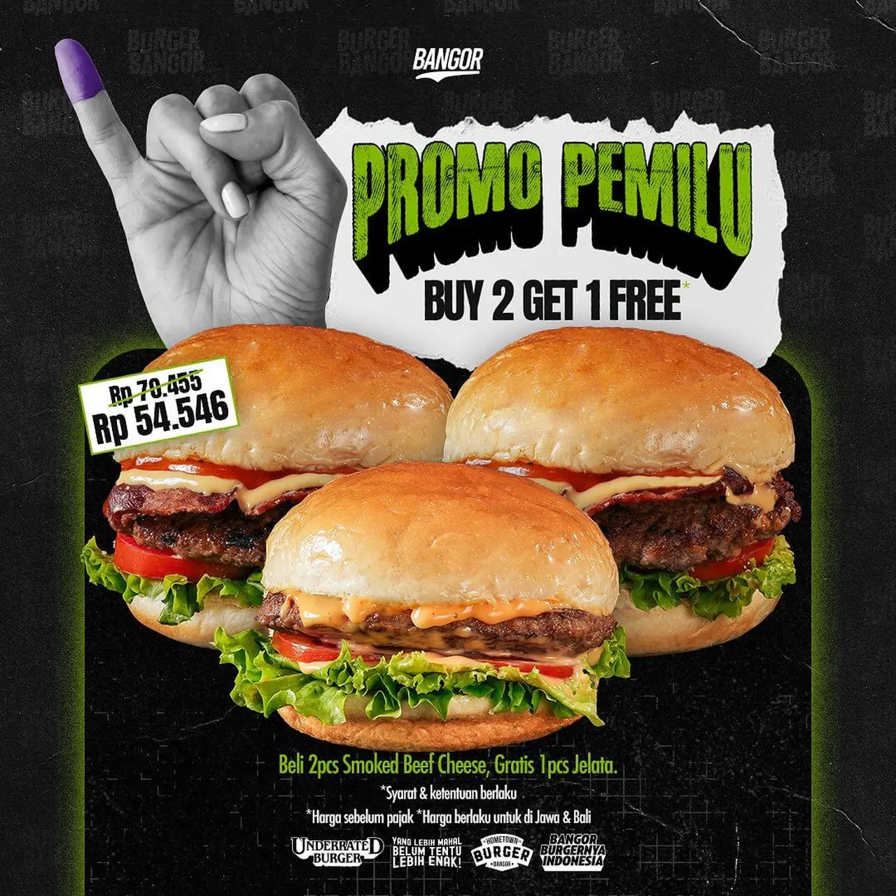 20 Promo Pemilu 2024, Jangan Golput Biar Dapat Banyak Diskon - Hot ...