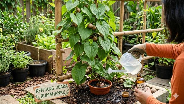 Cara Menanam Kentang Gantung di Rumah, 6 Langkah Hasilkan Umbi yang Enak
