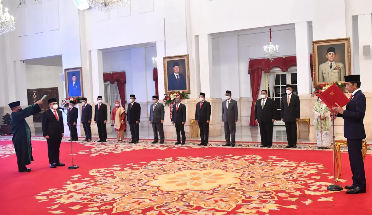 Azwar Anas Resmi Jadi Menpan RB Gantikan Tjahjo - Foto Liputan6.com