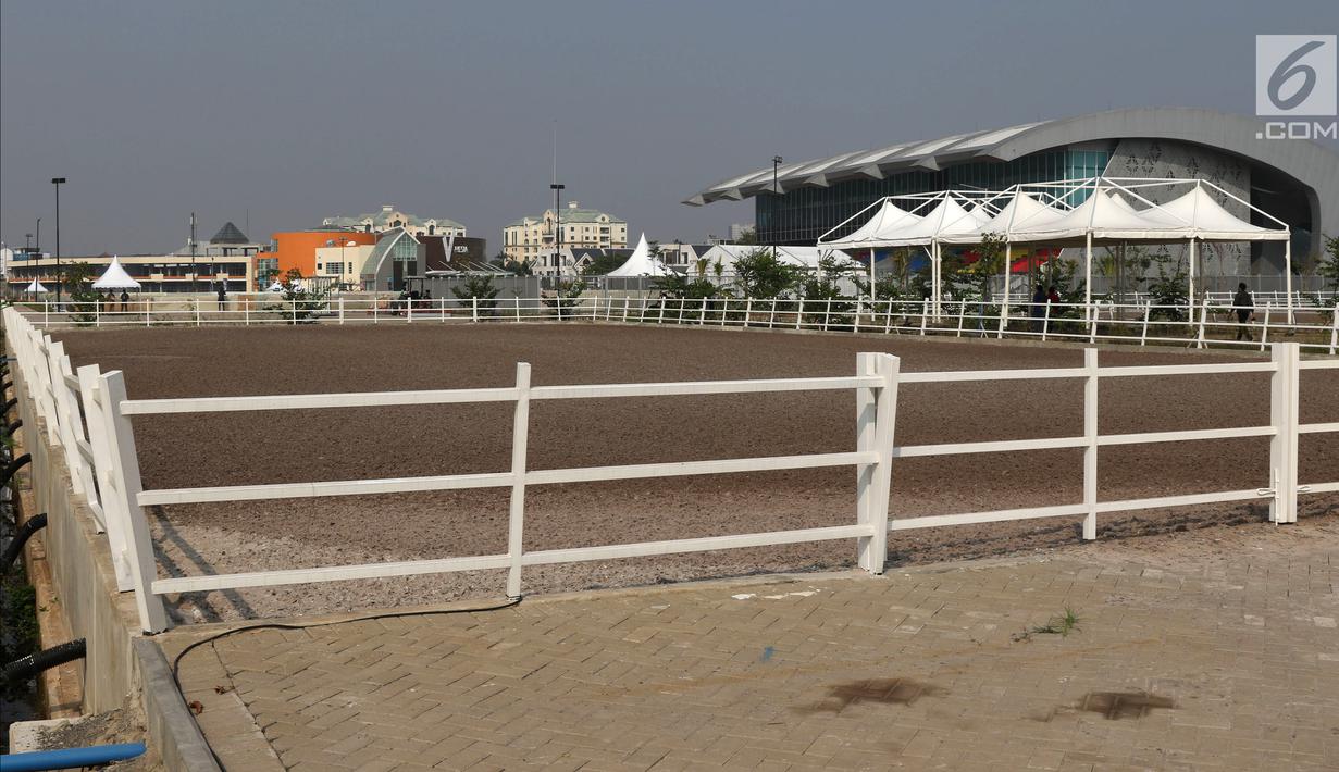 FOTO: Melihat Kesiapan Venue Equestrian untuk Asian Games 2018 - Foto ...