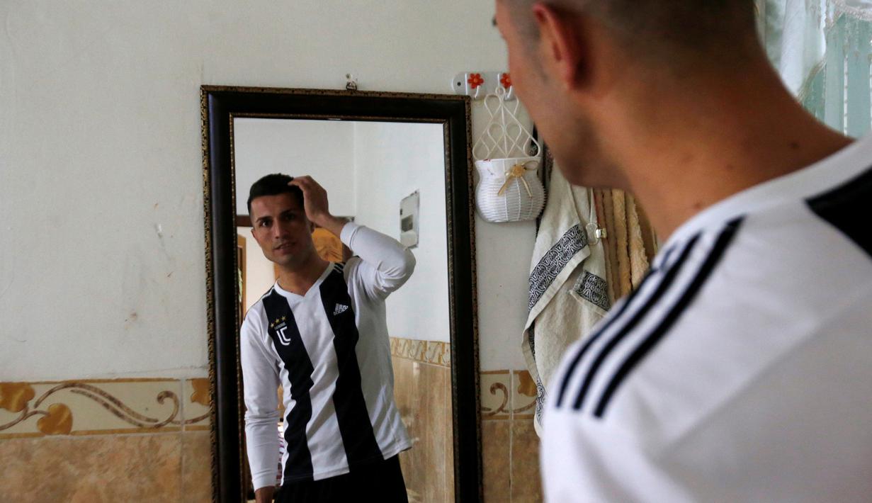 FOTO: Biwar Abdullah, Kembaran Cristiano Ronaldo Asal Irak - Foto ...
