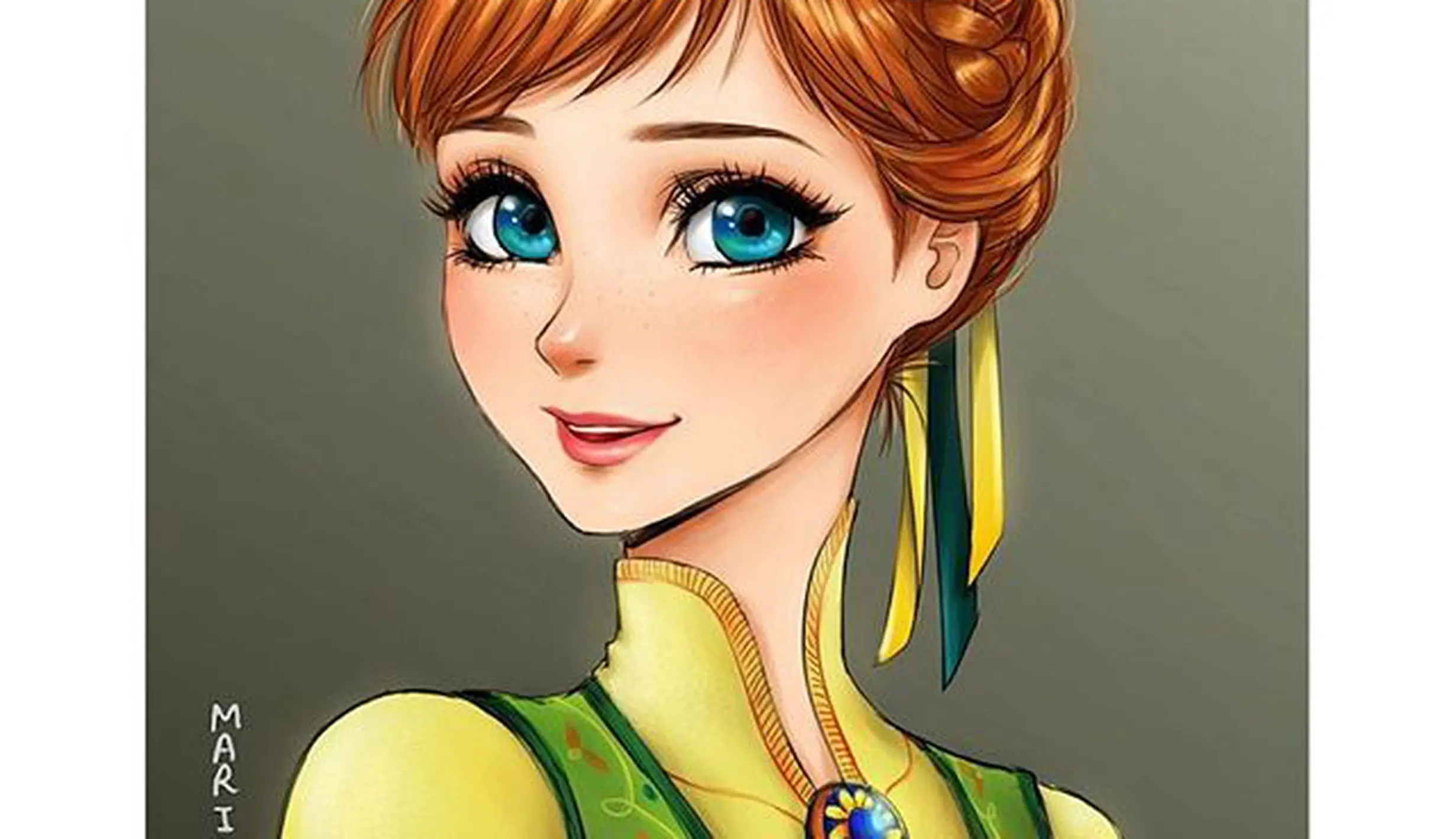 Makin Cantik, Ini Wajah Puteri Disney Jika Jadi Tokoh Anime - Photo ...