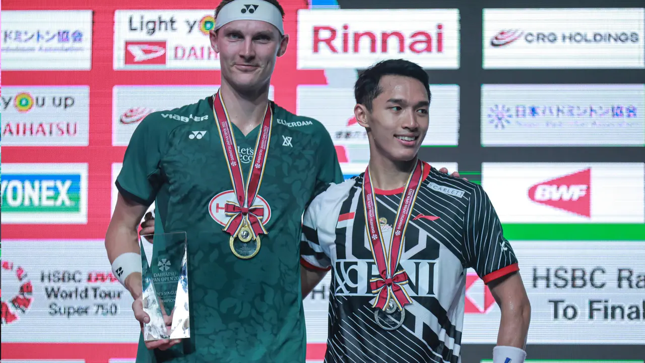 Gagal Bendung Viktor Axelsen, Jonatan Christie Runner-up Japan Open 2023 - Ragam Bola.com
