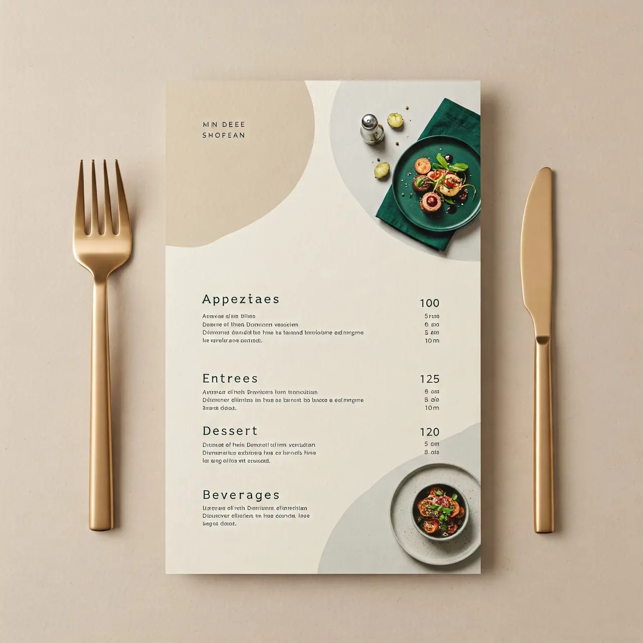 6 Contoh Desain Daftar Menu Keren dan Kekinian, Bikin Pelanggan Jadi ...