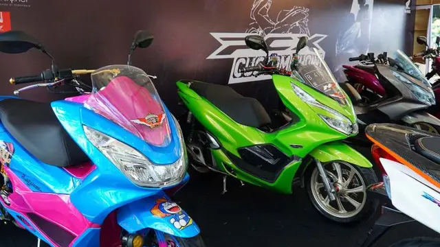 Ketika Komunitas Adu Keren Honda PCX Modifikasi - Otomotif Liputan6.com