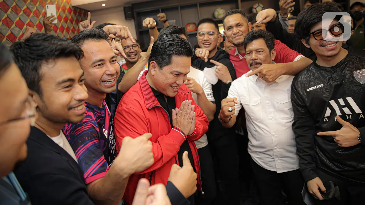 Jadi Calon Ketum PSSI, Erick Thohir Didukung Raffi Ahmad hingga Kaesang Pangarep - Bisnis ...