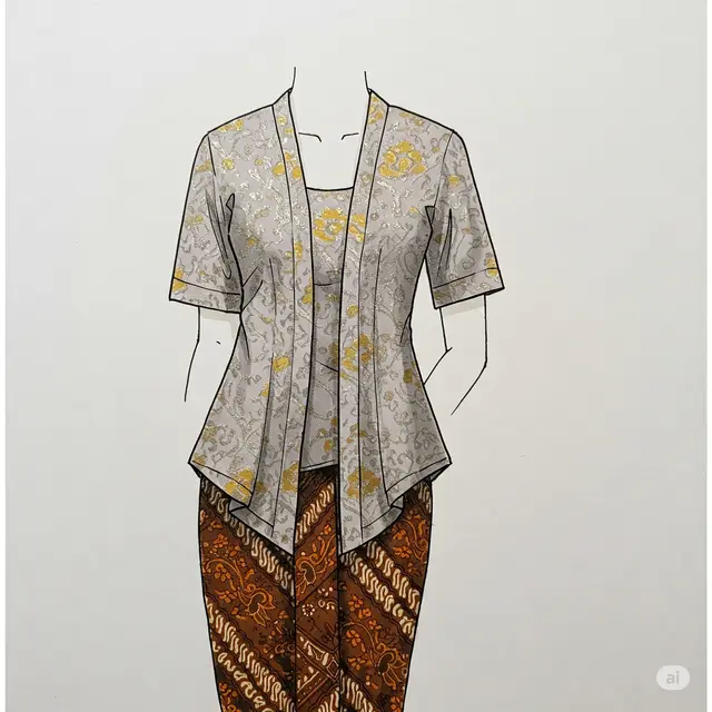 6 Model Kutu Baru Modern 2025, Kebaya yang Cocok untuk Segala Acara