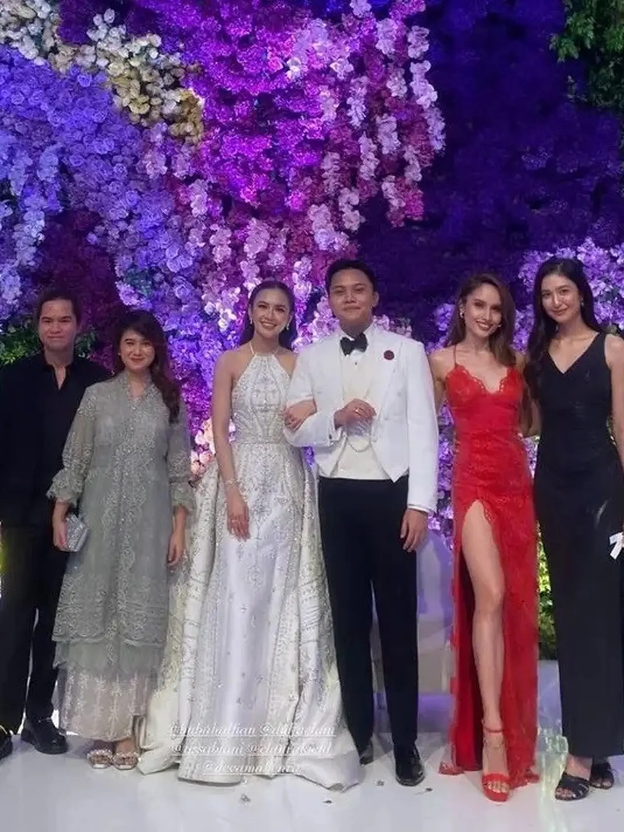 12 Potret Artis Kondangan Ke Pernikahan Rizky Febian dan Mahalini ...