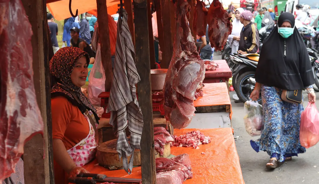 FOTO: Lebaran Sudah Dekat, Pedagang Daging Musiman Menjamur - Foto ...