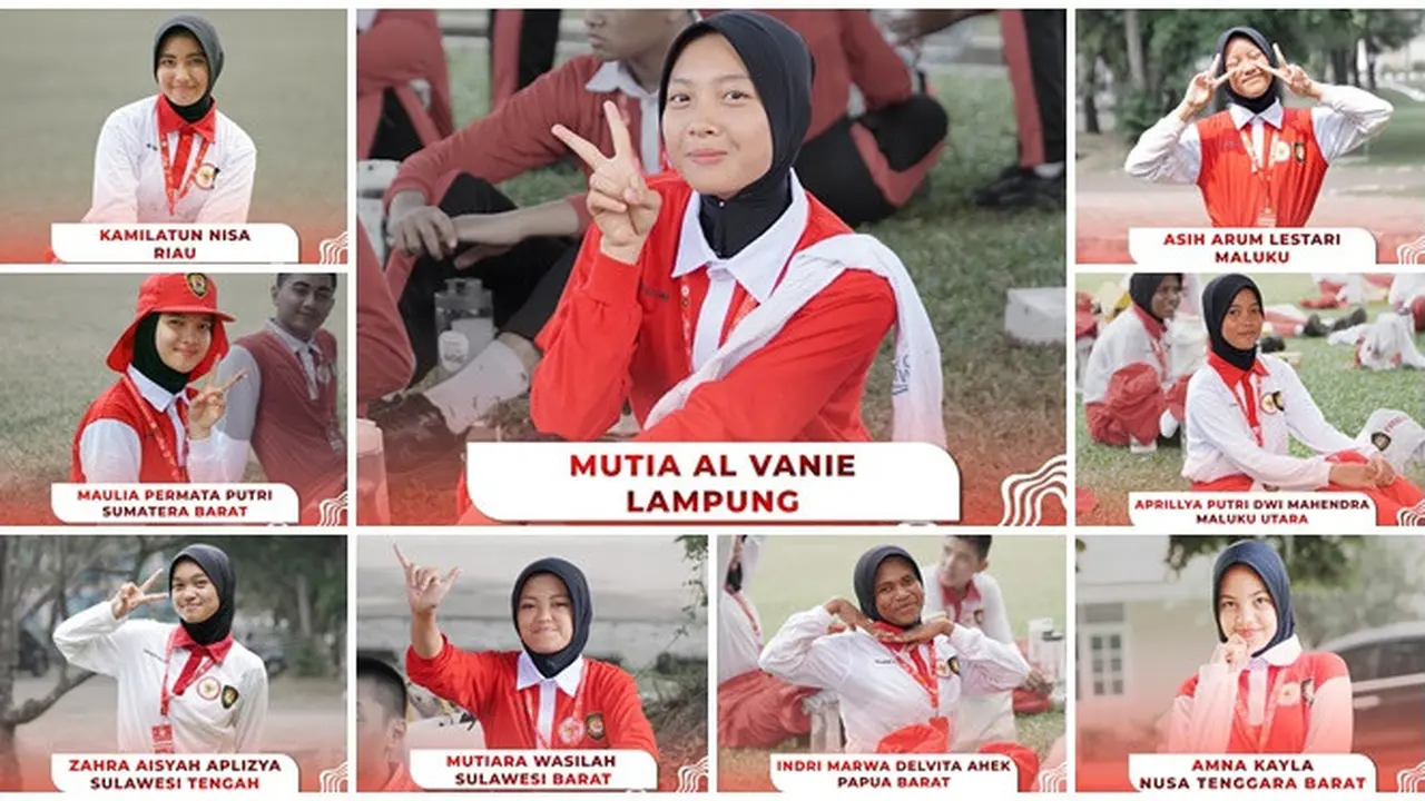 6 Potret Anggota Paskibraka di IKN, 18 Orang Diminta Lepas Hijab demi ...