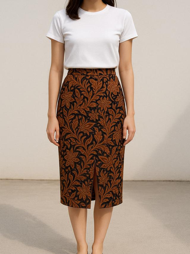 11 Model Rok Span Batik 2025 untuk Gaya Kasual, Tampil Elegan dengan ...