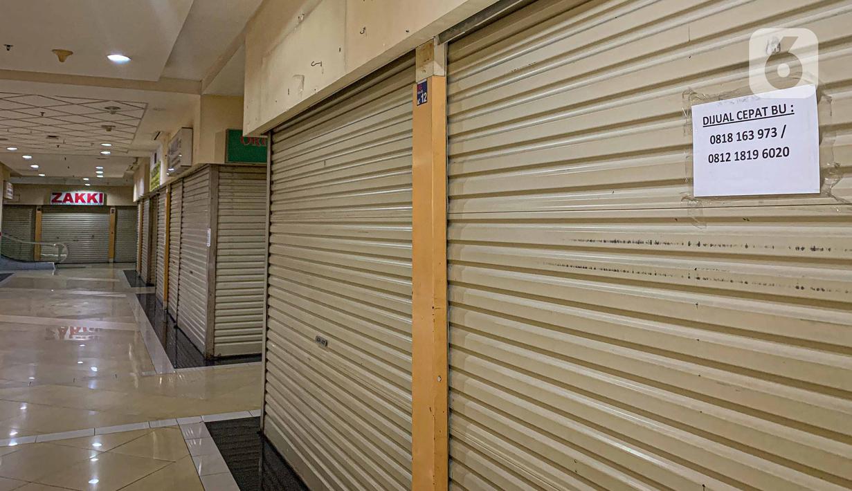 FOTO: Sepinya Kios-Kios di Pusat Perbelanjaan Roxy Square - Foto ...