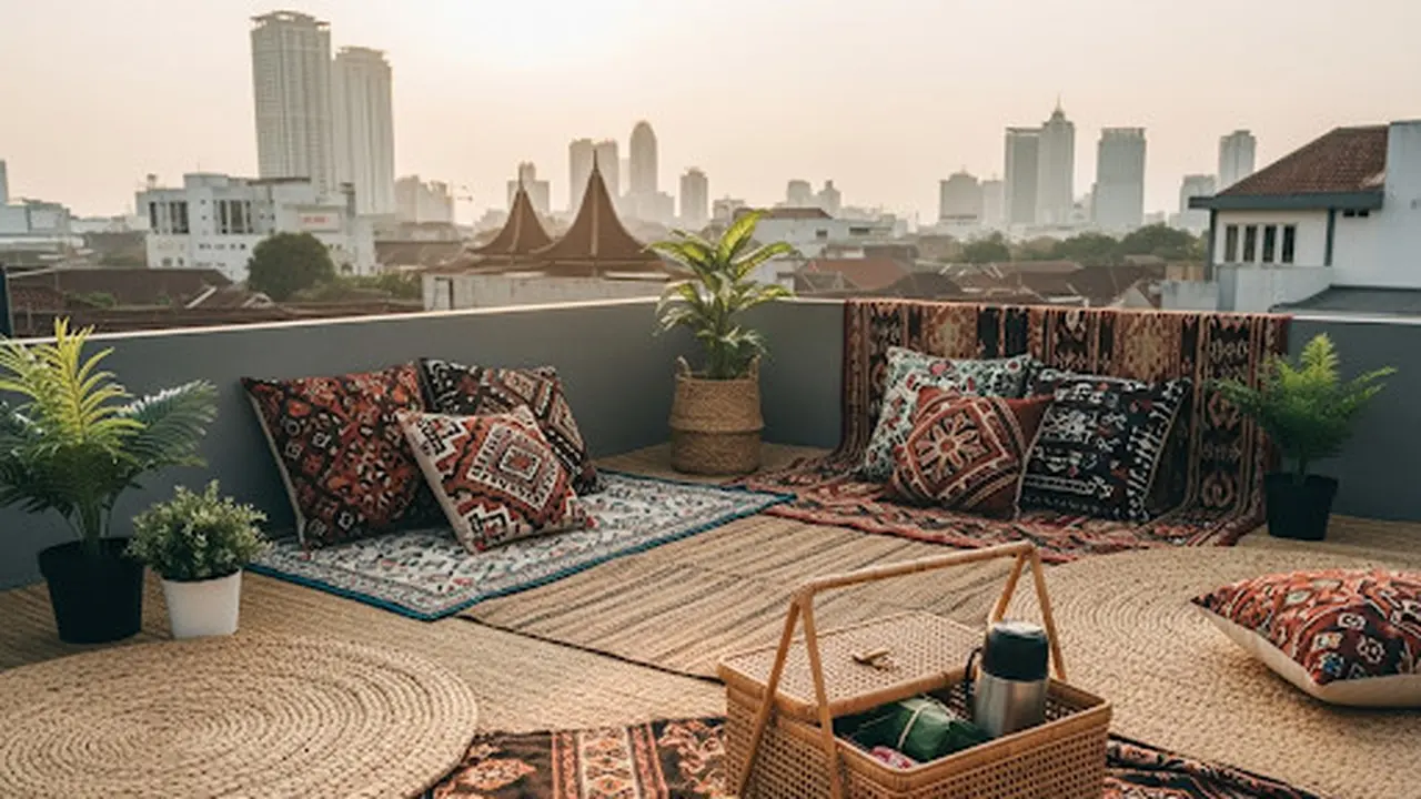 10 Inspirasi Rooftop Rumah Sederhana Ukuran 4x4 yang Nyaman dan Estetik ...