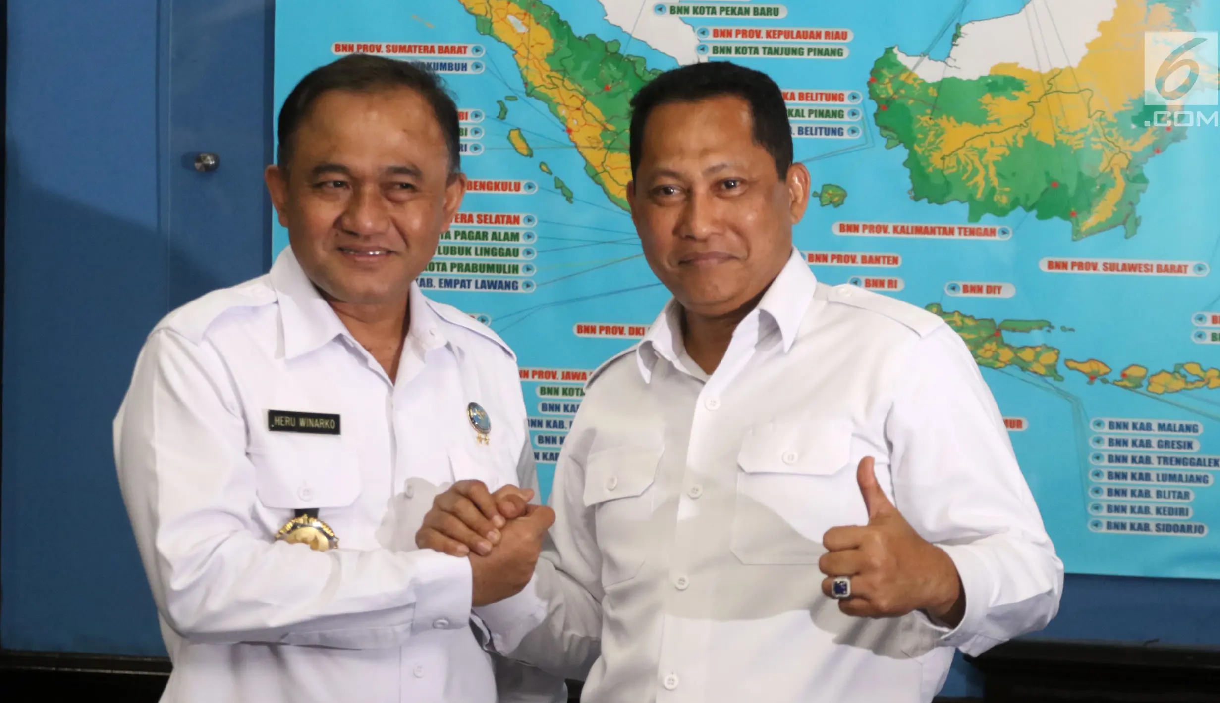 FOTO: BNN Gelar Acara Kenal Pamit Buwas - Heru Winarko - Foto Liputan6.com