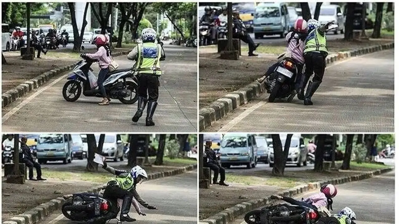 Kumpulan Potret Aksi Ibu-Ibu di Jalan Raya Naik Motor yang Bikin Geleng-Geleng Kepala - Otomotif ...