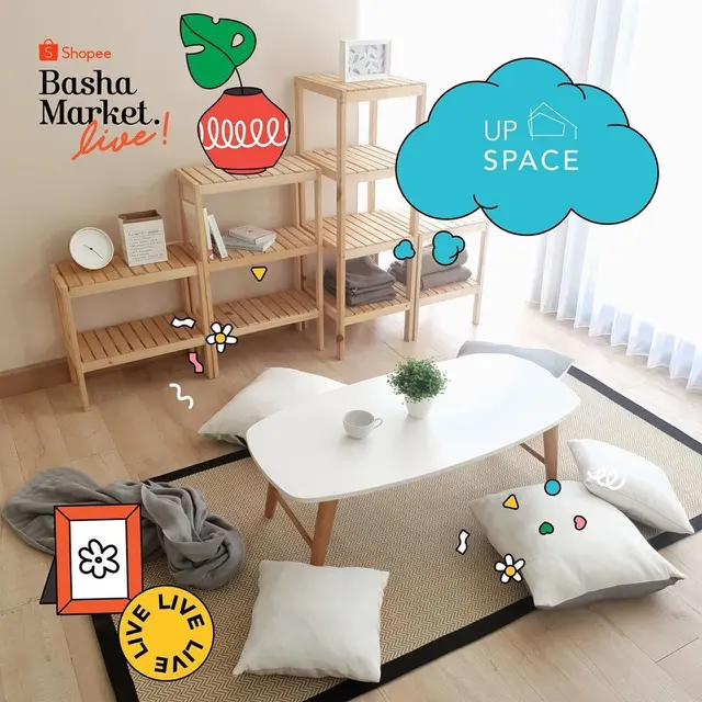 Basha Market Digelar Online, Hadirkan Pembicara Seru dan Ragam Promo ...