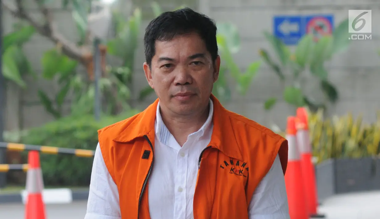 FOTO: Suap Aspidum Kejati DKI, Pengacara Alfin Suherman Diperiksa KPK - Foto Liputan6.com