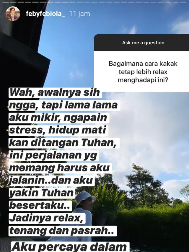 Feby Febiola Bongkar Resep Tegar Hadapi Kanker Ovarium Stadium 1 ...